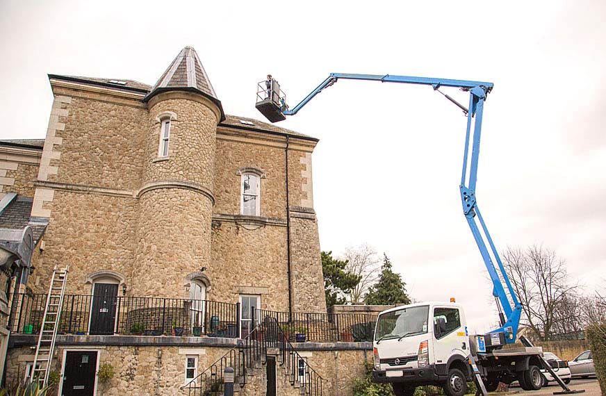 Cladding or Roof Repairs - Operated Access Ltd - Cherry Picker Hire